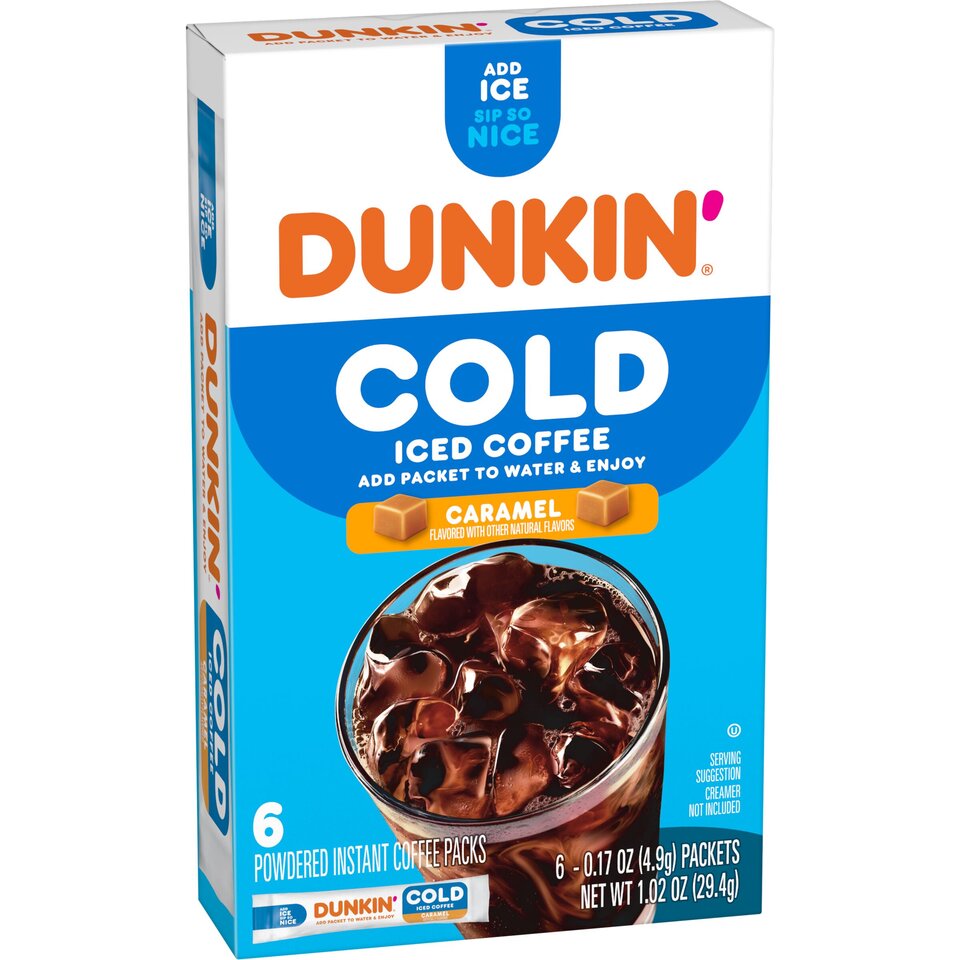 Dunkin' Cold Powdered Coffee Packs