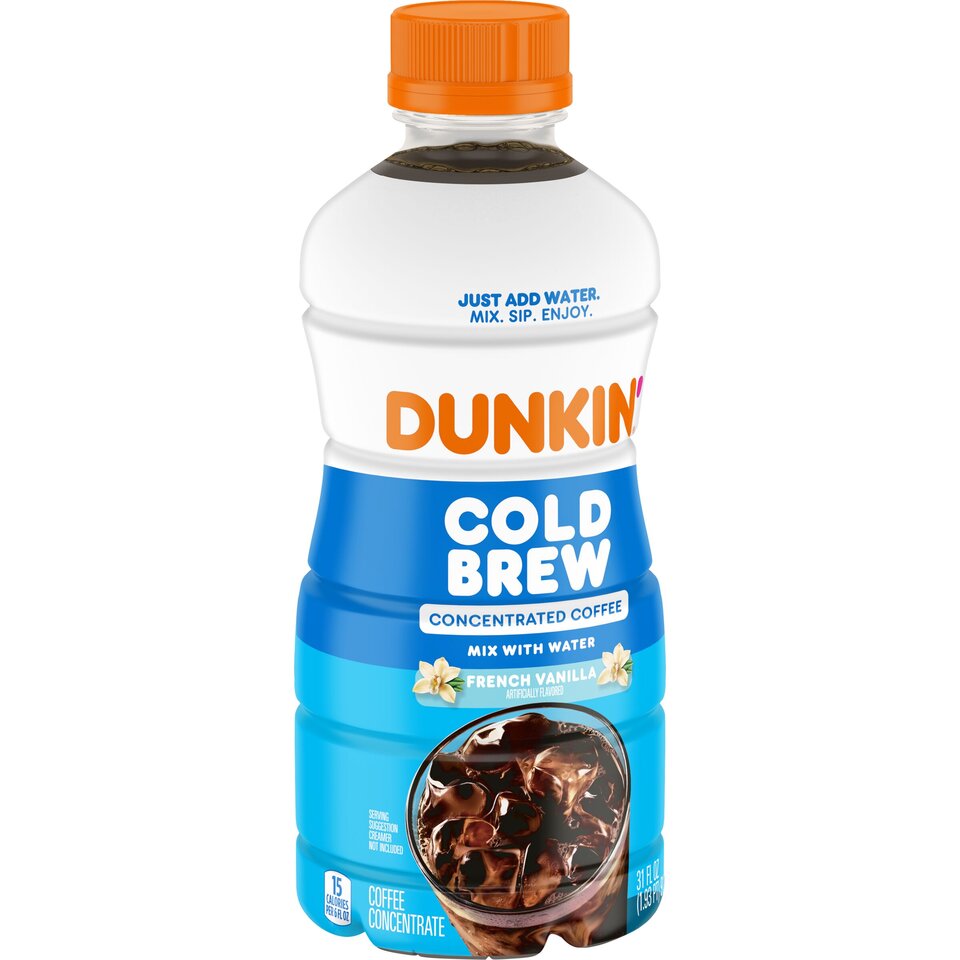 Dunkin’ French Vanilla Artificially Flavored Cold Brew Concentrate