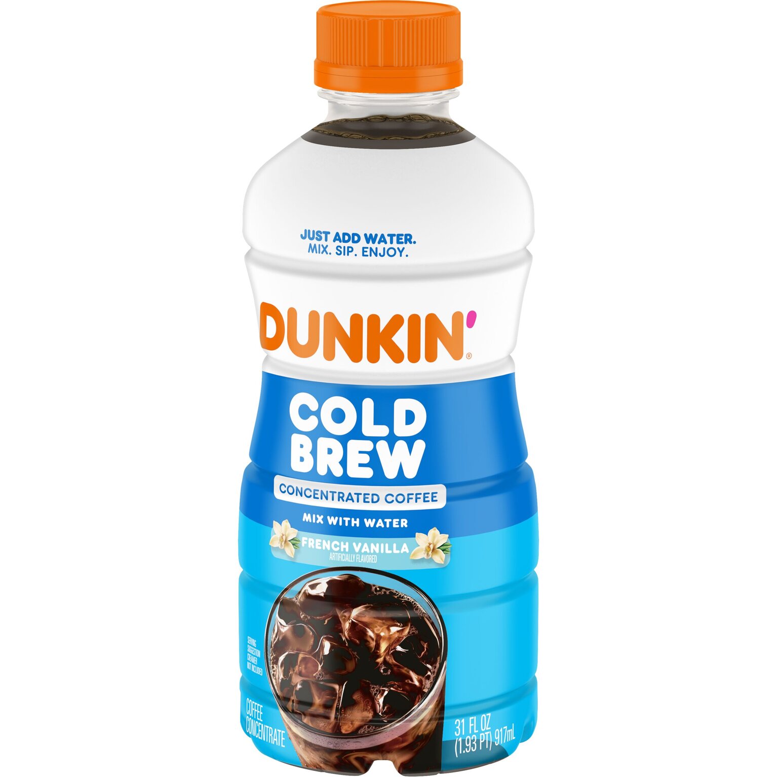 dunkin iced coffee vanilla