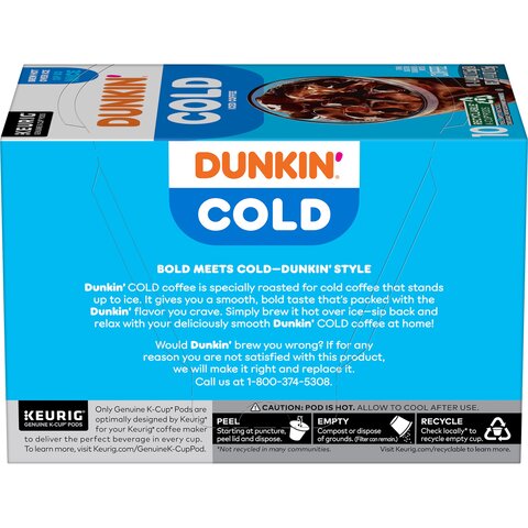 Dunkin’ Cold K-Cup® pods