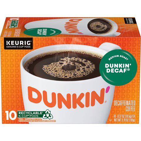 Dunkin’ Decaf® Coffee K-Cup® pods