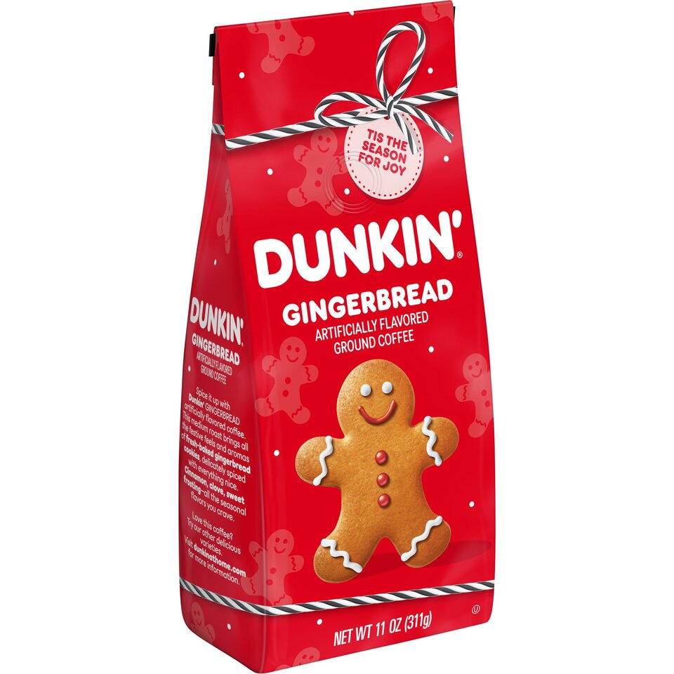 Gingerbread Artificially Flavored Ground Coffee