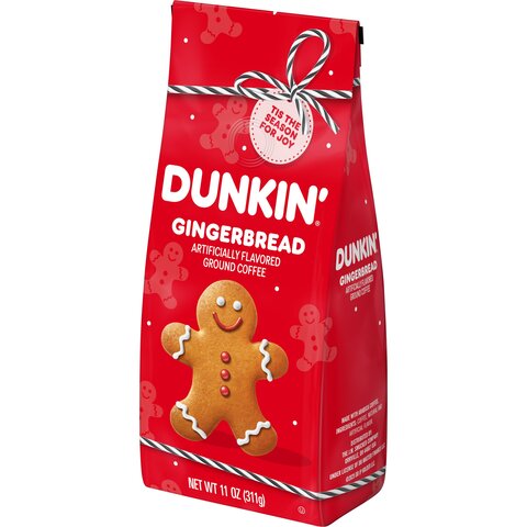Gingerbread Artificially Flavored Ground Coffee