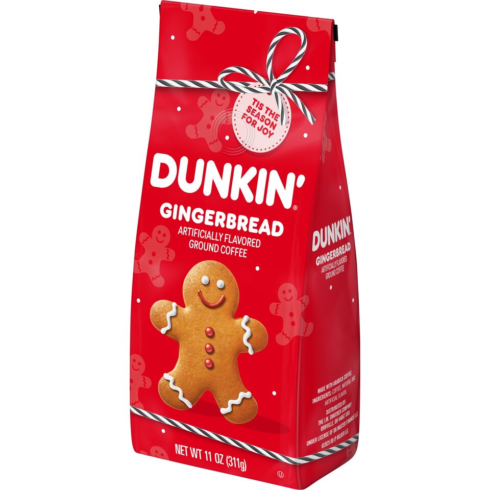 Gingerbread Artificially Flavored Ground Coffee
