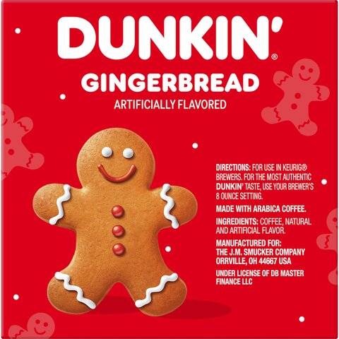 Gingerbread Artificially Flavored K‑Cup® pods