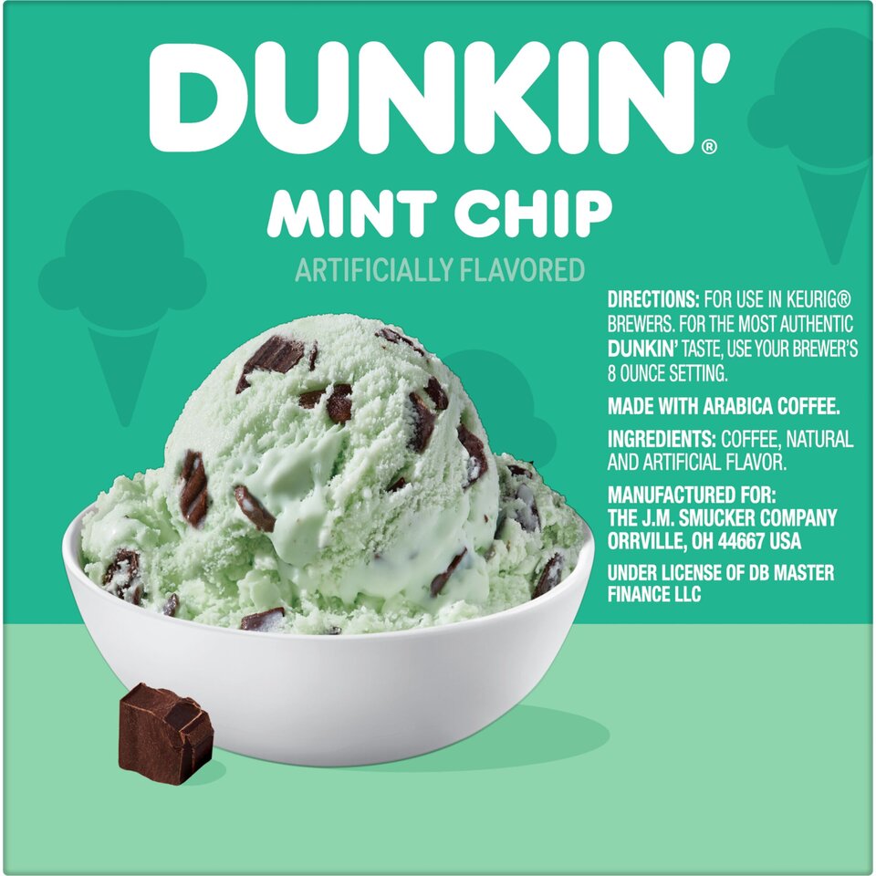 Mint Chip Artificially Flavored Coffee K-Cup® pods