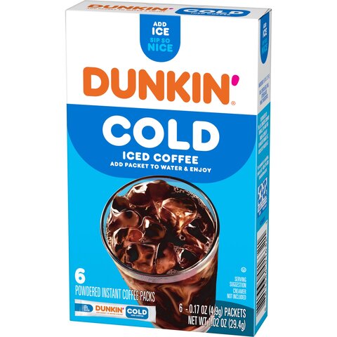 Dunkin' Cold Powdered Coffee Packs